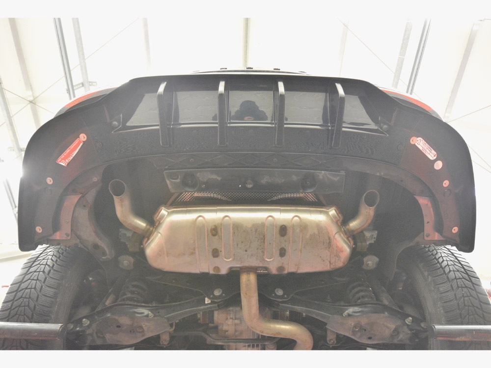 Rear Splitter (Vertical Bars) Skoda Kodiaq Sportline Mk 1 Facelift ...