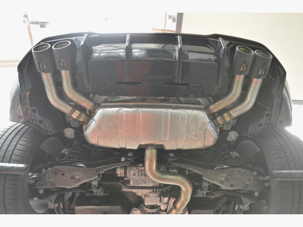 Rear Valance V.3 + Exhaust Tips Cupra Formentor VZ Mk 1 / Mk 1 Facelift ...