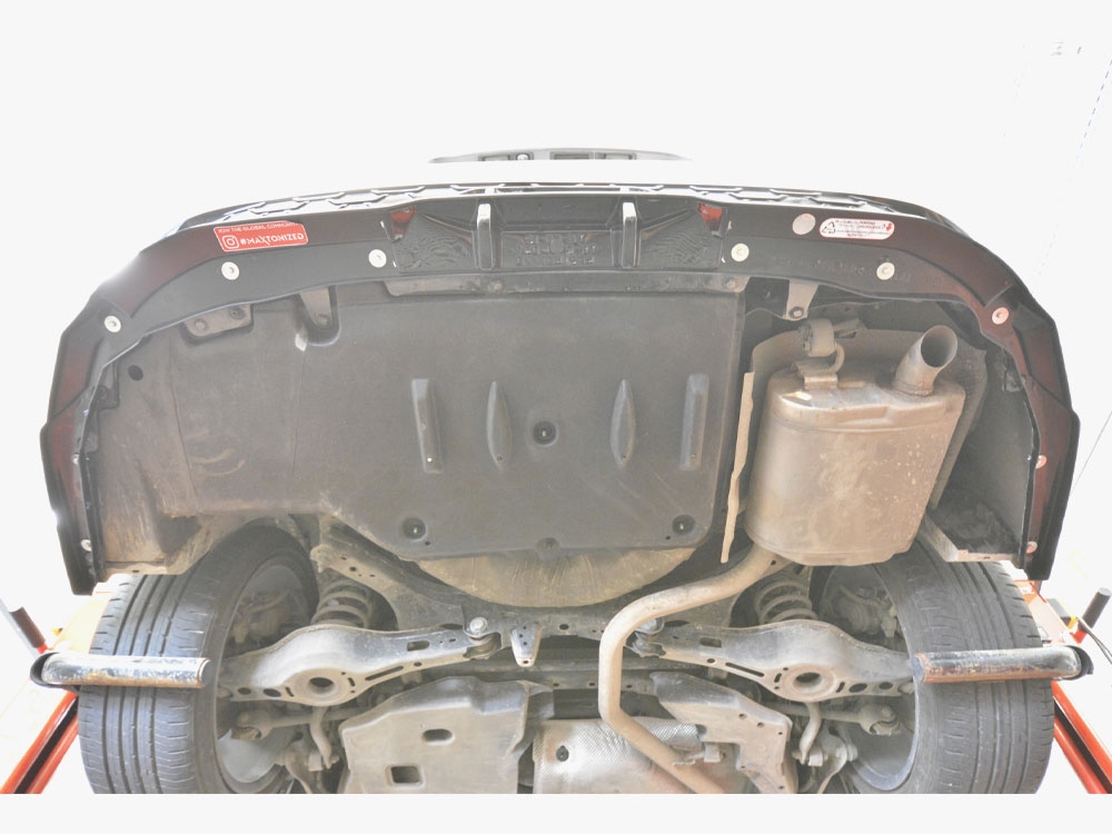 Rear Splitter (Vertical Bars) Toyota Corolla GR Sport Touring Sports ...