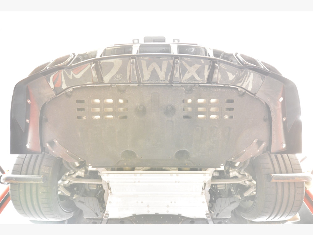 Rear Splitter (Vertical Bars) V.1 Mercedes-AMG GT 63 / 55 / 63 S E ...