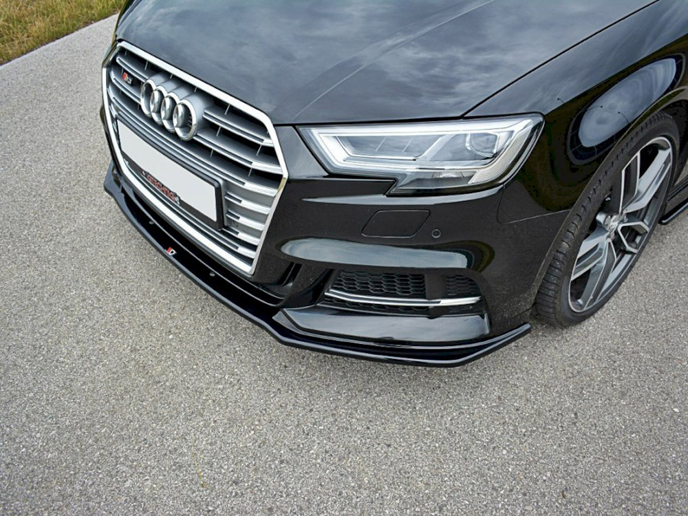 Front Splitter V.1 Audi S3 / A3 S-Line Hatchback / Sportback 8V ...