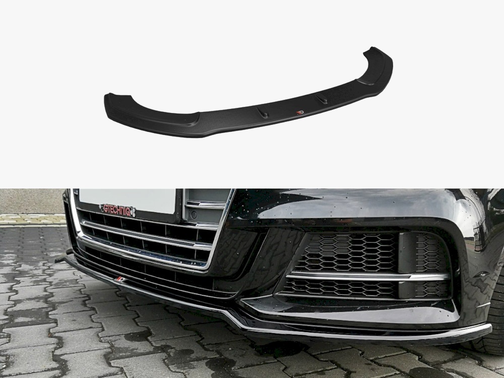 Front Splitter V.3 Audi S3 / A3 S-Line 8V Facelift Sedan (2016-2020 ...