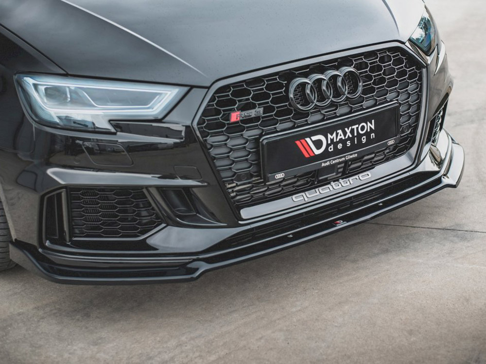 Front Splitter V.3 Audi RS3 Sportback 8V Facelift - Maxton Design UK
