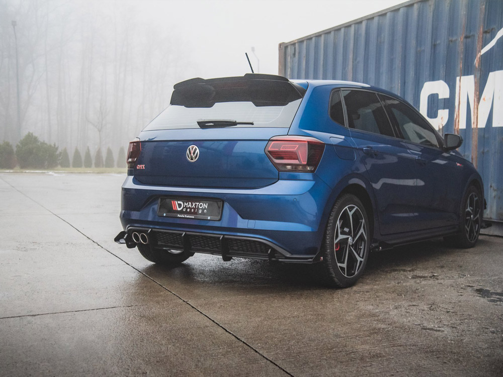 Street PRO Rear Valance + Flaps VW Polo GTI Mk 6 - Maxton Design UK
