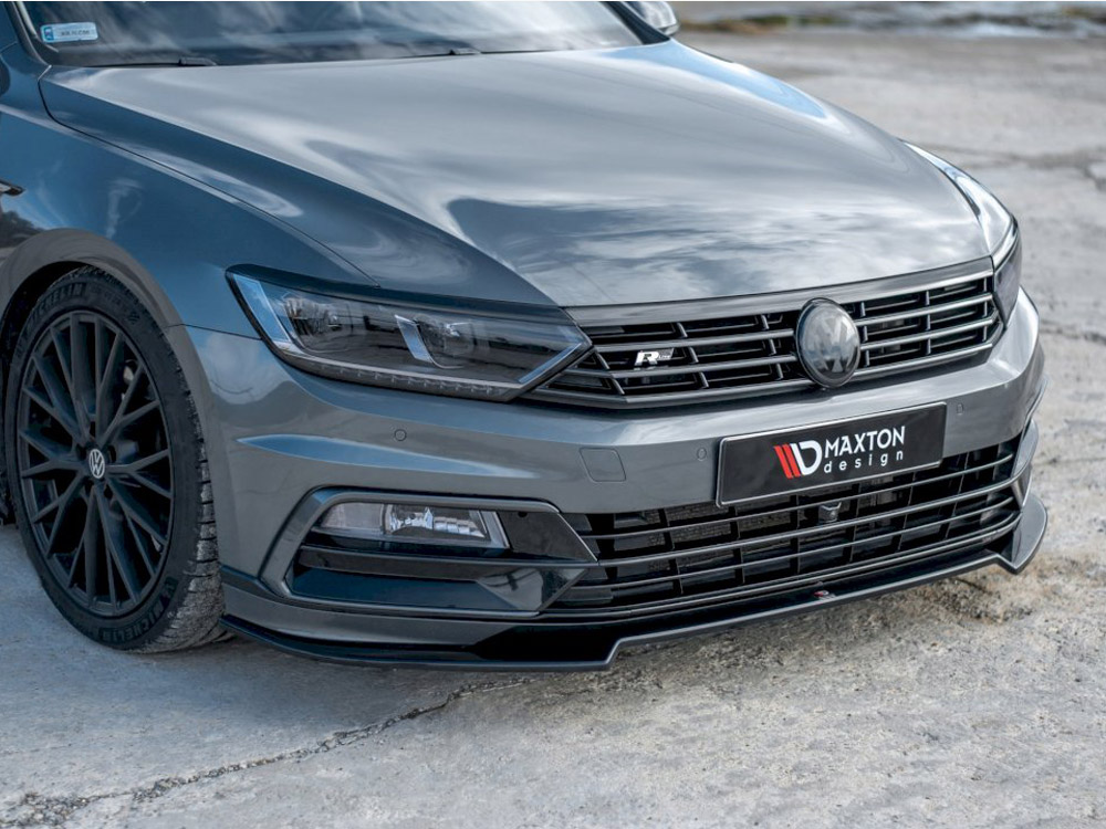 Front Splitter V.2 Volkswagen Passat R-Line B8 - Maxton Design UK