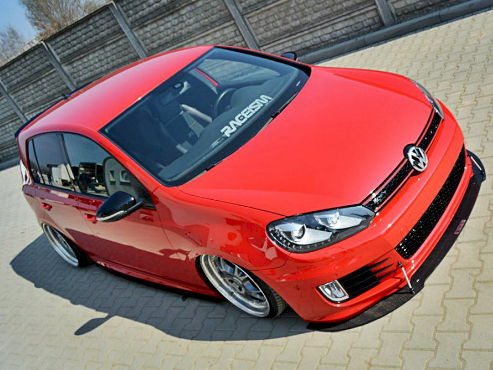 Front Racing Splitter VW Golf MK6 GTI 35TH - Maxton Design UK