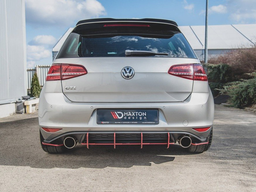 Maxton Racing Rear Diffuser V.2 VW Golf Mk 7 GTI - Maxton Design UK