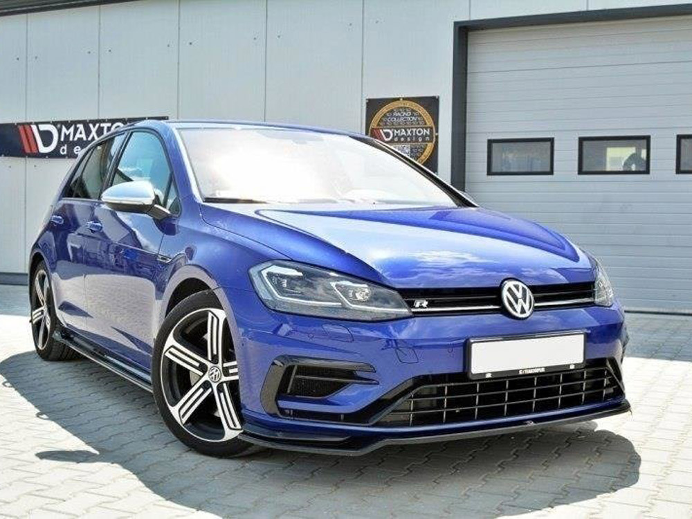 Front Splitter V.3 VW Golf 7 R / R-Line Facelift - Maxton Design UK