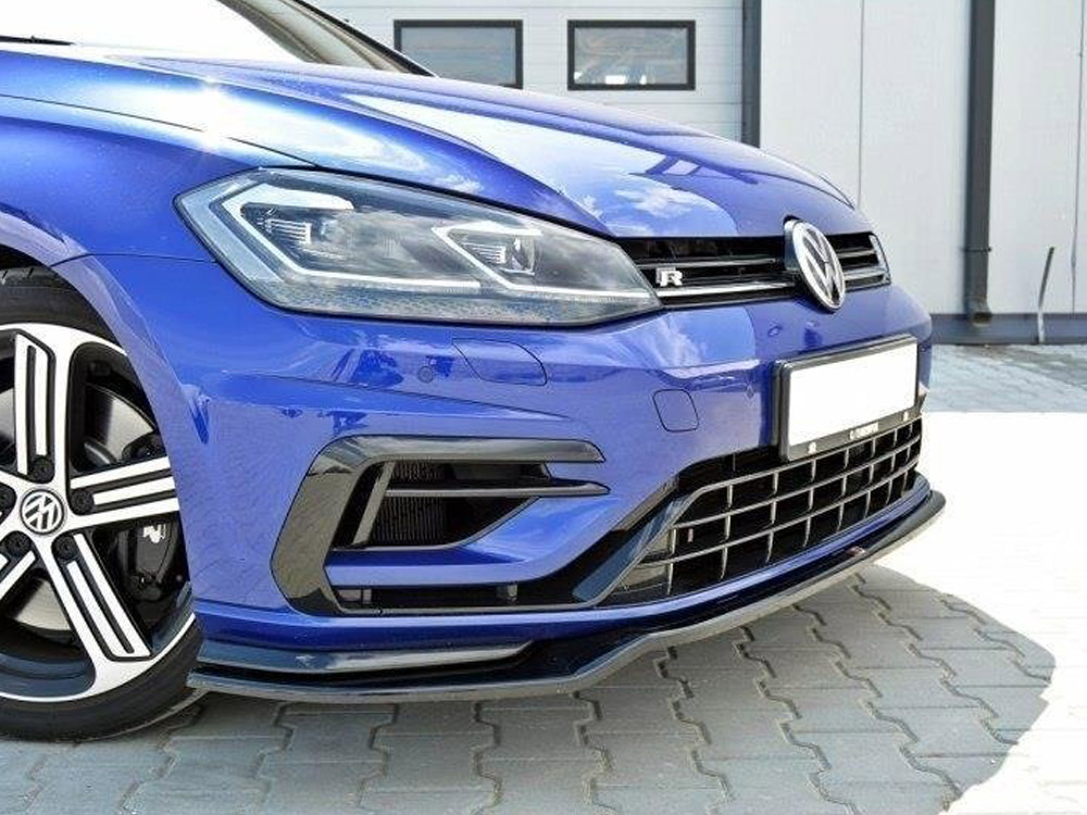 Front Splitter V.3 Volkswagen Golf R / R-Line Mk 7 Facelift - Maxton ...