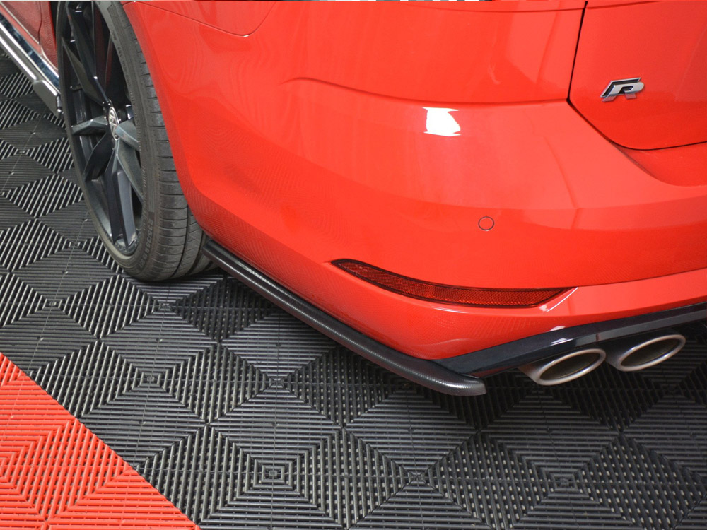Rear Side Splitters V.1 VW Golf 7 R Variant Facelift - Maxton Design UK