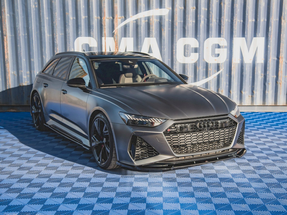 Side Skirts Splitters V.1 Audi RS6 C8 / RS7 C8 (2019-) - Maxton Design UK