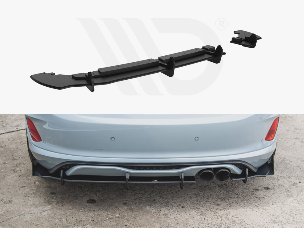 Racing Durability Rear Diffuser Ford Fiesta MK8 ST (2018-) - Maxton ...