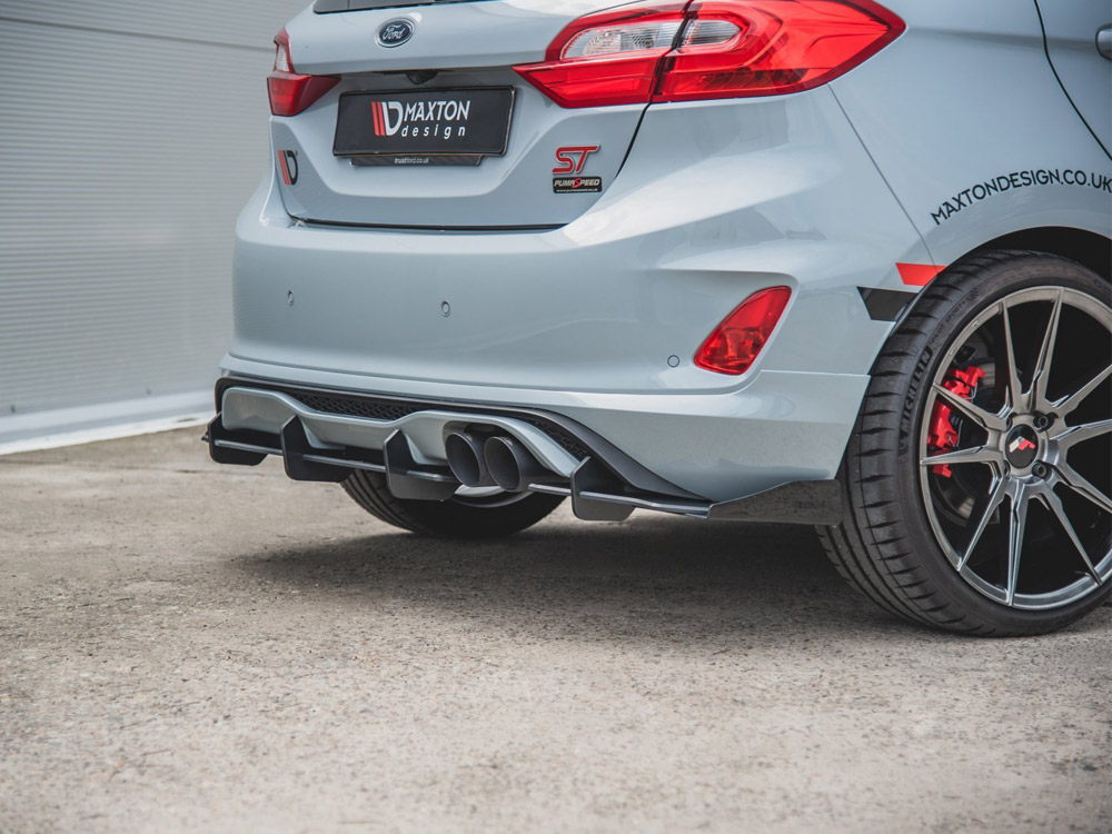 Racing Durability Rear Diffuser Ford Fiesta MK8 ST (2018-) - Maxton ...