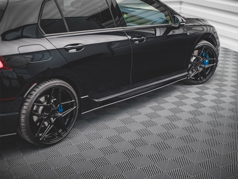 Street PRO Side Skirts Diffusers VW Golf R Mk 8 - Maxton Design UK