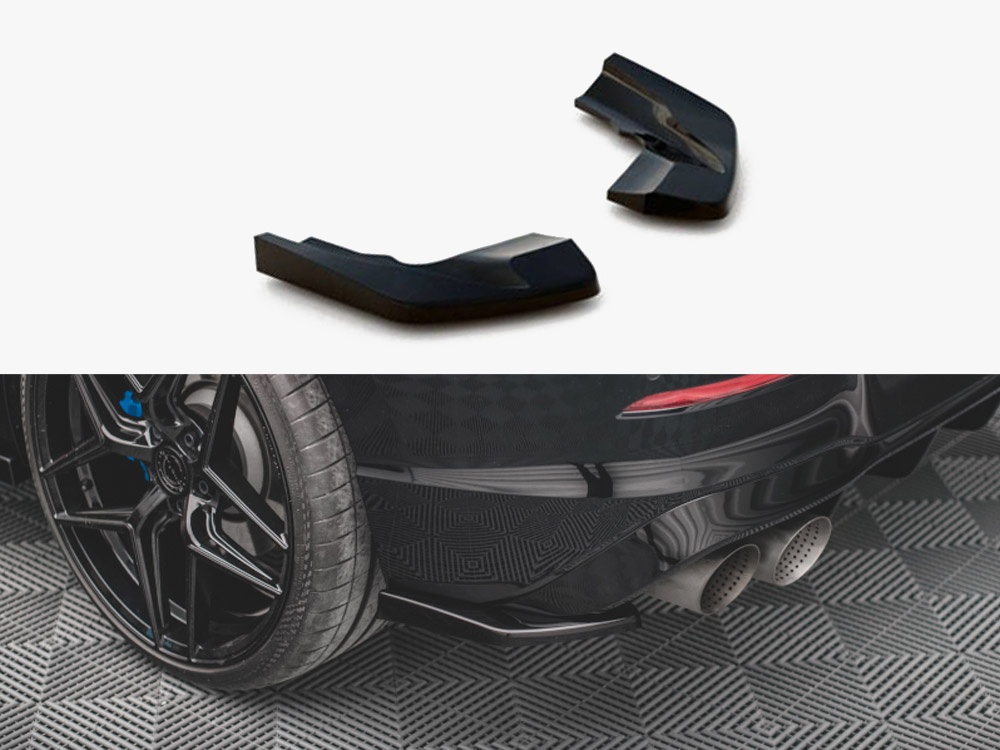 Rear Side Splitters V.2 VW Golf R MK8 (2020-) - Maxton Design UK