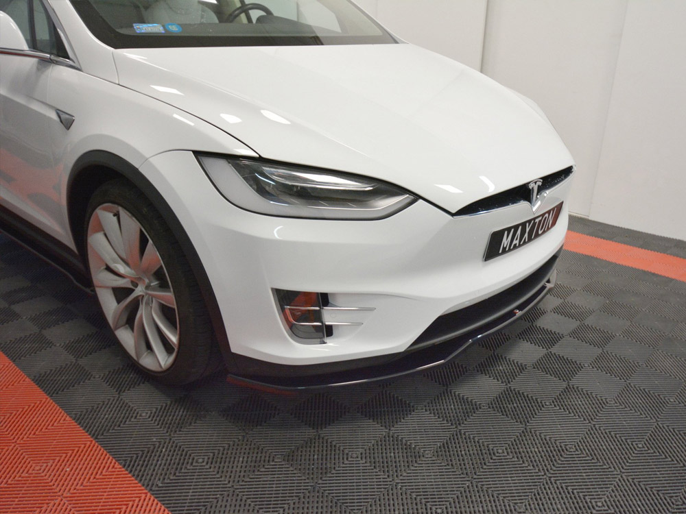 Front Splitter V.2 Tesla Model X (2015-) - Maxton Design UK