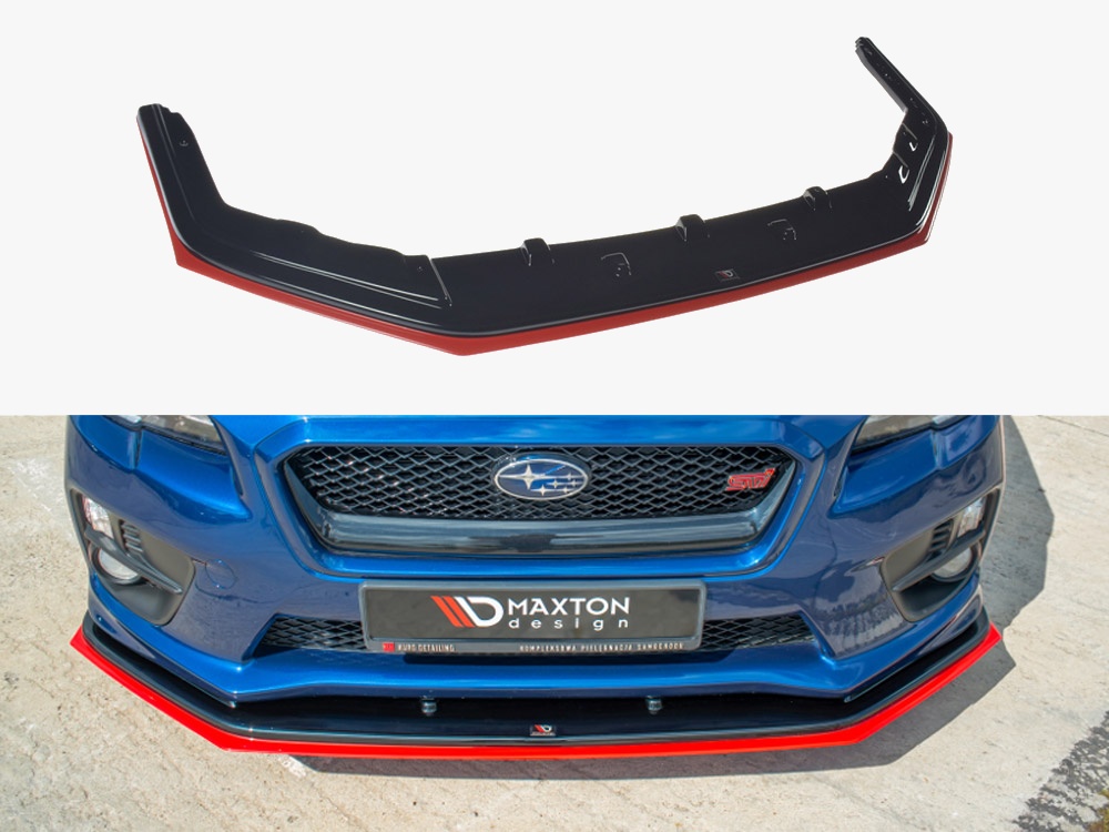Front Splitter V.4 Subaru WRX STI - Maxton Design UK