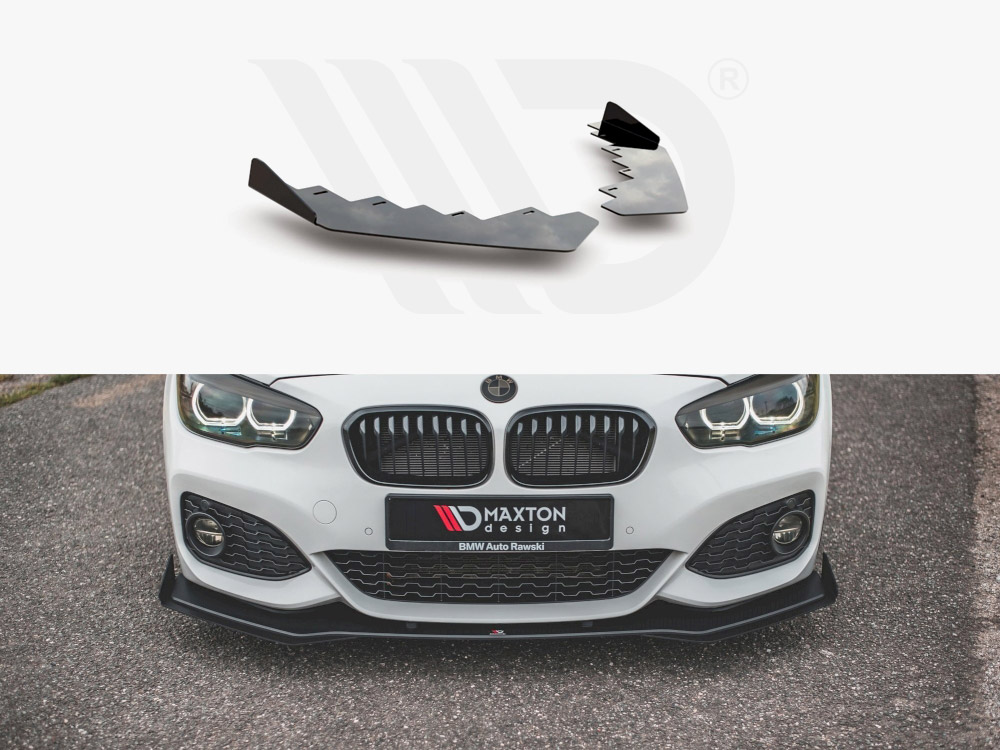 Front Splitter V.1 BMW 1 F20 / F21 Facelift - Maxton Design UK