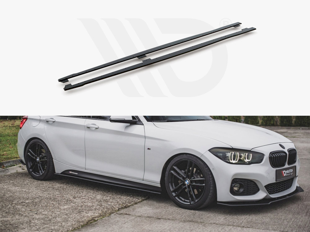 Racing Durability Side Skirts Diffusers V.2 BMW 1 F20 M-Pack Facelift ...