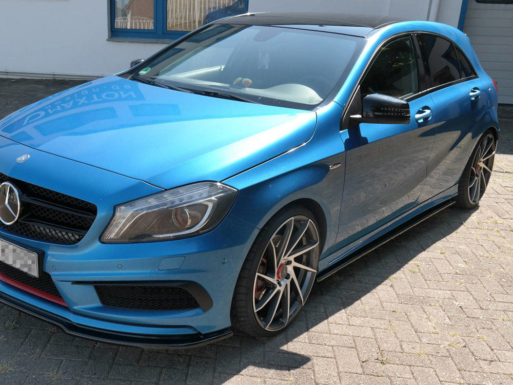 Side Skirts Splitters Mercedes A-class W176 Amg-line Pre-facelift (2013 ...