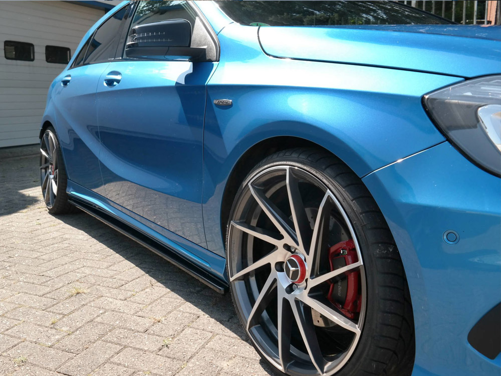 Side Skirts Splitters Mercedes A-class W176 Amg-line Pre-facelift (2013 ...