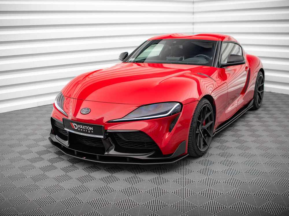Street PRO Front Splitter Toyota Supra MK5 (2019-) - Maxton Design UK