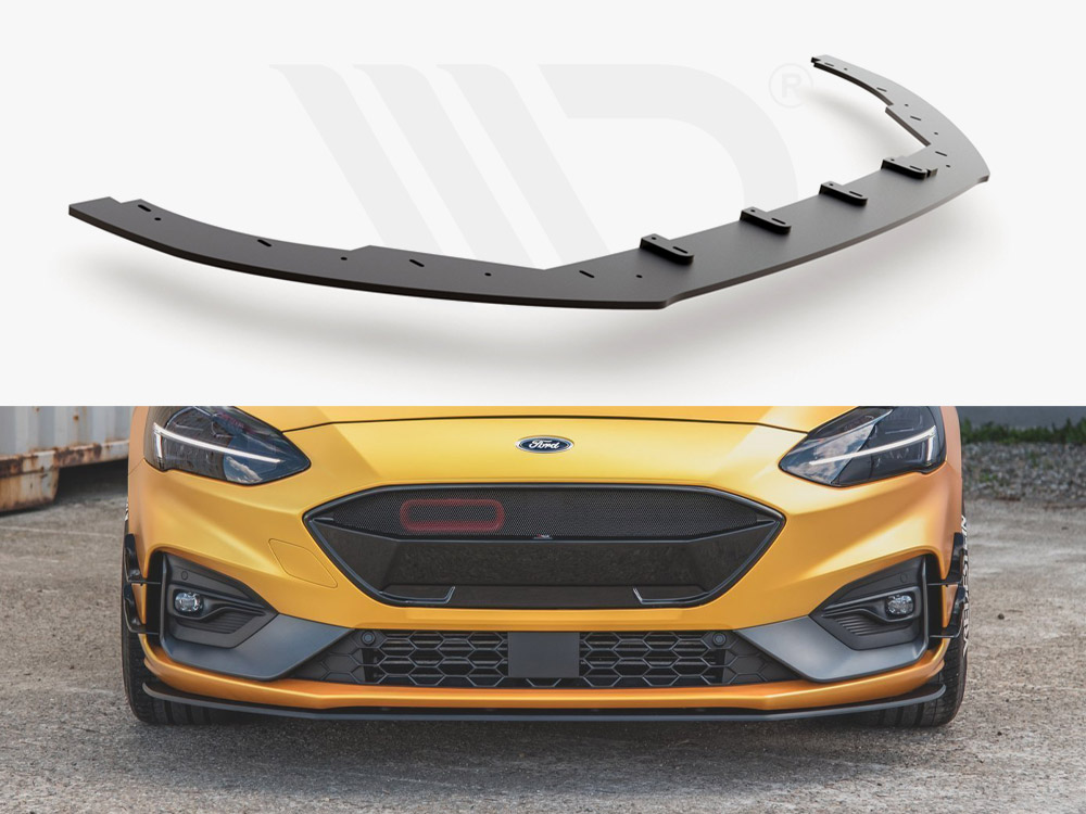 Street PRO Front Splitter Ford Focus ST / ST-Line Mk 4 - Maxton Design UK