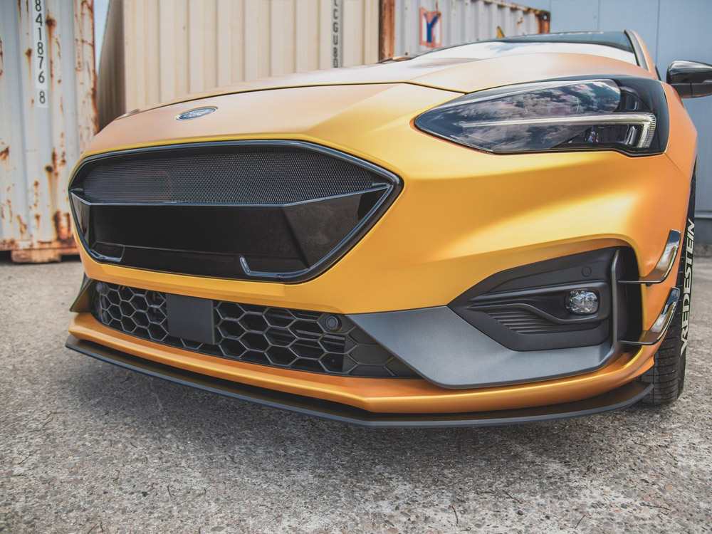 Street PRO Front Splitter Ford Focus ST / ST-Line Mk 4 - Maxton Design UK