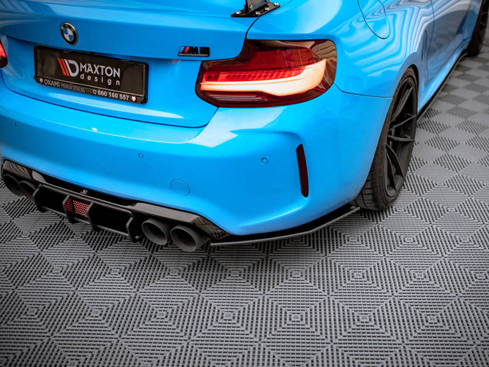 Street PRO Rear Side Splitters Bmw M2 F87 (2016-2020) - Maxton Design UK