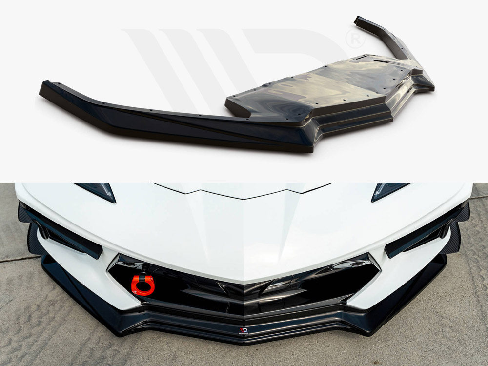 Front Splitter Chevrolet Corvette C8 (2020-) - Maxton Design UK