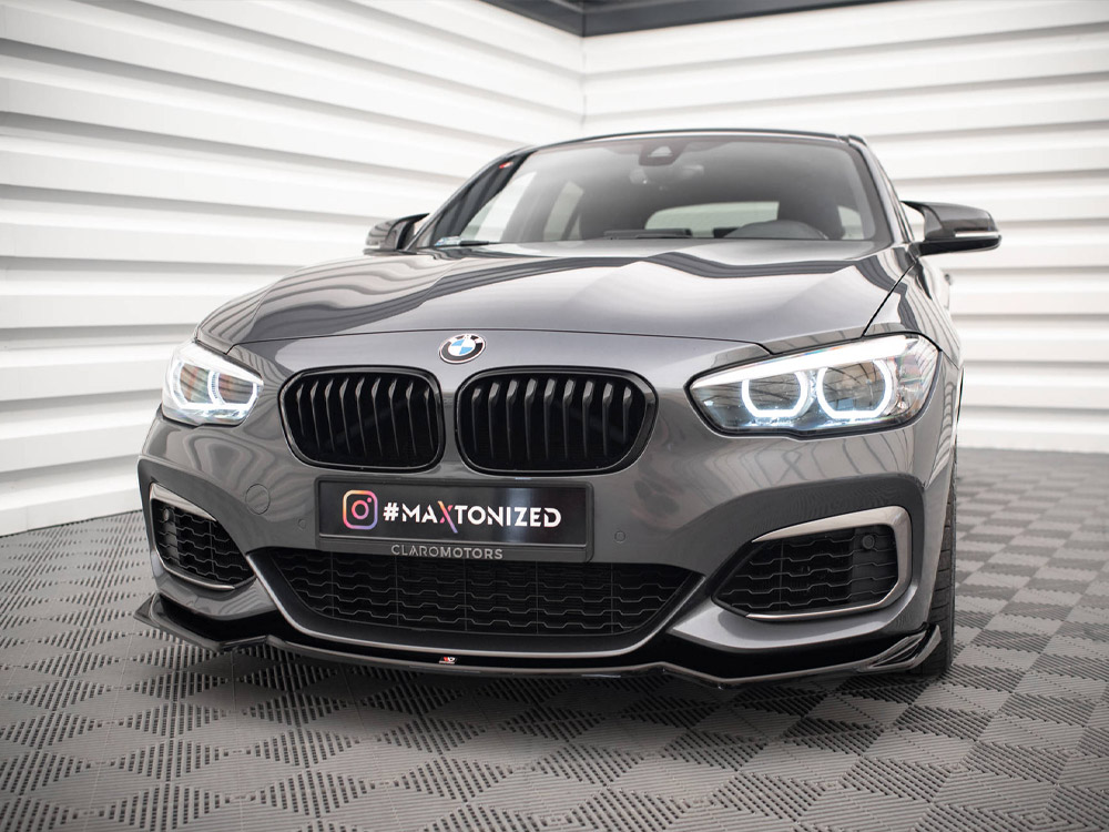 Front Splitter V.2 BMW 1 F20 / F21 Facelift - Maxton Design UK