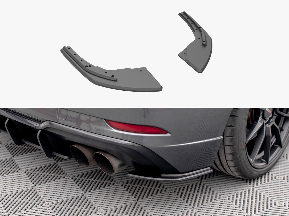 Street PRO Rear Side Splitters Audi S3 Sportback 8V Facelift - Maxton ...