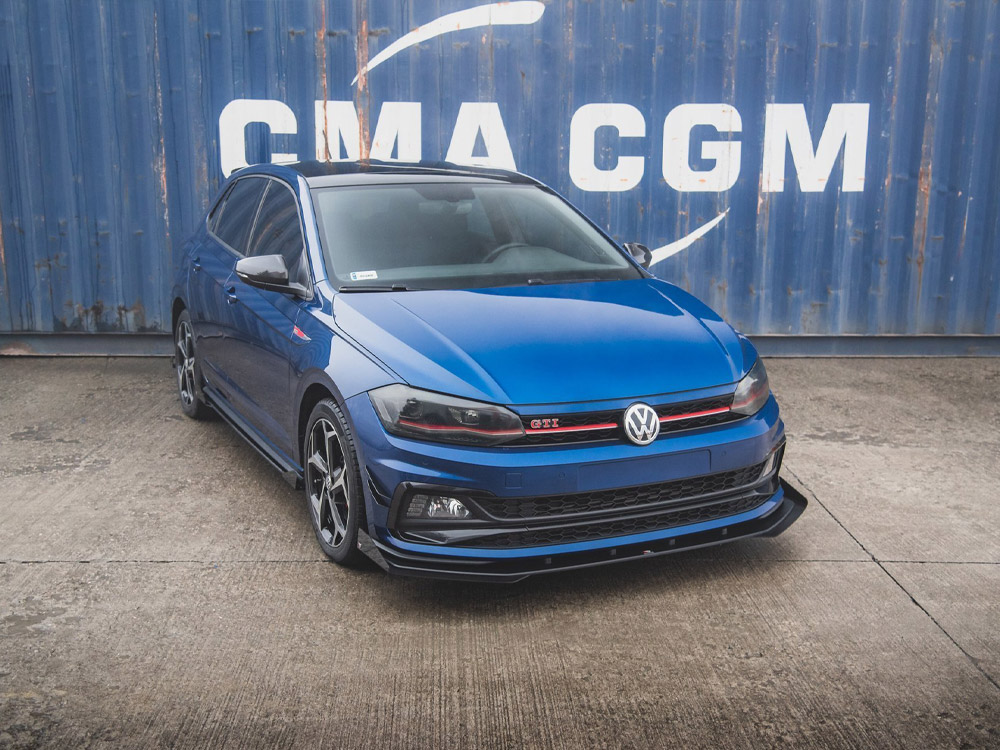 Street PRO Front Splitter + Flaps VW Polo GTI Mk 6 - Maxton Design UK