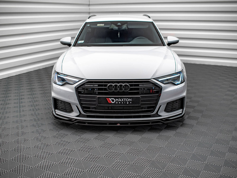Front Splitter V.3 Audi A6 S-Line / S6 C8 / C8 Facelift - Maxton Design UK