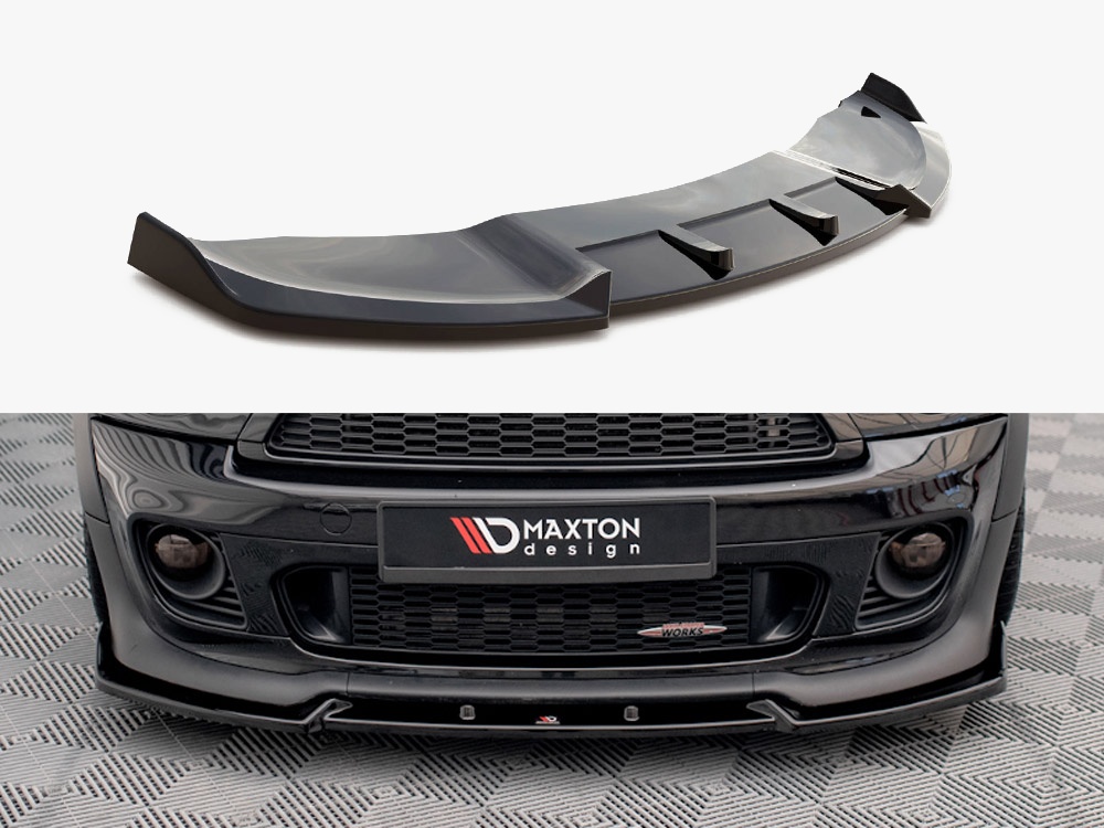 Front Splitter V.3 Mini Cooper John Cooper Works R56 - Maxton Design UK