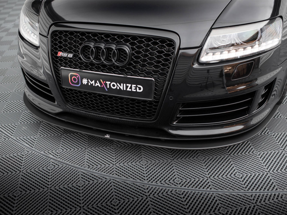 Street PRO Front Splitter Audi RS6 Avant C6 - Maxton Design UK