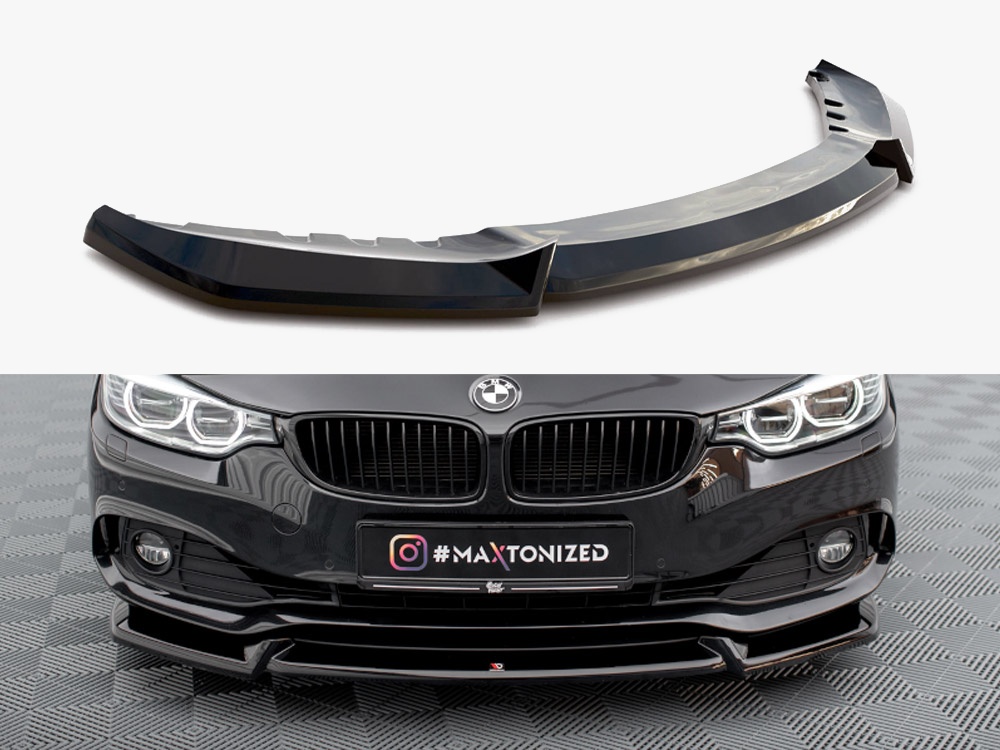 Front Splitter V.2 BMW 4 Coupe / Gran Coupe / Cabrio F32 / F36 / F33 ...