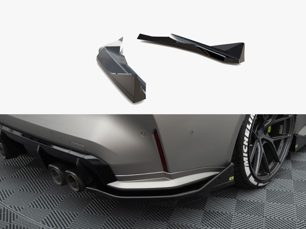 Rear Side Splitters V.3 CSL Look BMW M4 G82 - Maxton Design UK