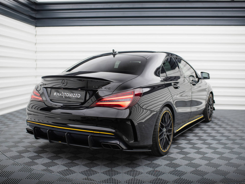 Street PRO Rear Diffuser Mercedes-AMG CLA 45 C117 Facelift - Maxton ...