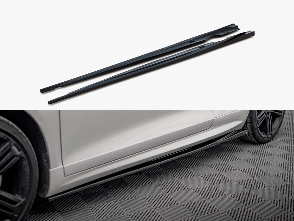 Side Skirts Diffusers V.2 Volkswagen Scirocco R Mk 3 - Maxton Design UK