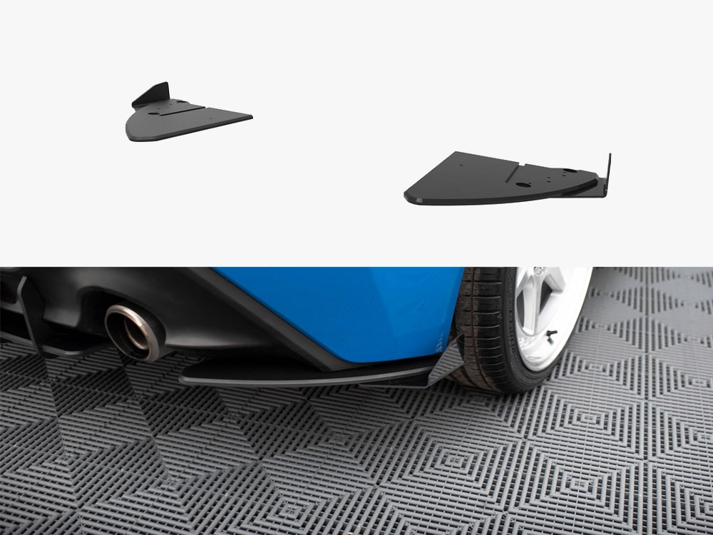 Street Pro Rear Side Splitters V.1 + Flaps Toyota GR86 Mk 1 - Maxton ...