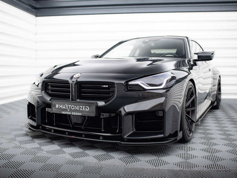 Street PRO Front Splitter + Flaps BMW M2 G87 - Maxton Design UK