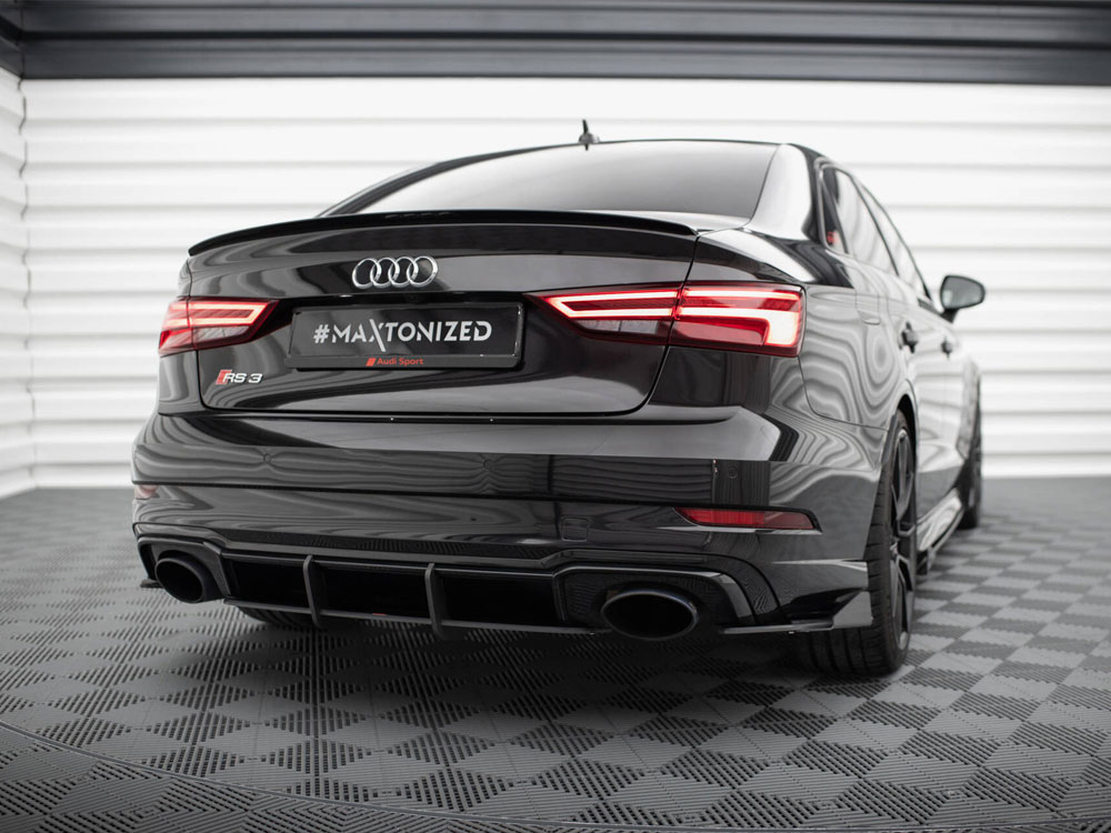 Street PRO Rear Diffuser Audi RS3 Sedan 8V Facelift - Maxton Design UK
