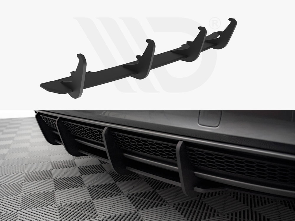 Street Pro Rear Diffuser Audi A4 S Line B8 Facelift Maxton Design Uk