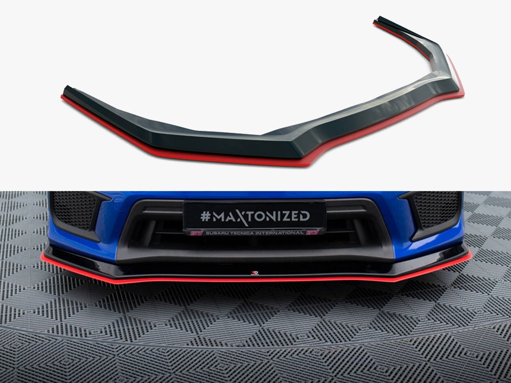 Front Splitter V.2 Subaru WRX STI Mk 1 Facelift - Maxton Design UK