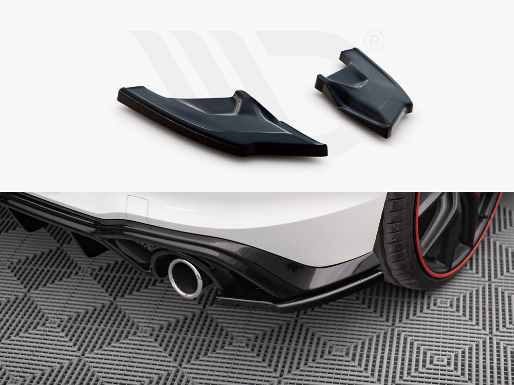 Rear Side Splitters V.3 Volkswagen Golf GTI Mk8 - Maxton Design UK