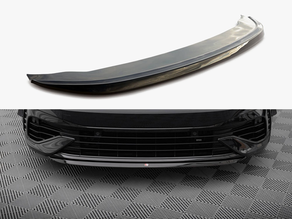 Front Splitter V.7 Volkswagen Golf R Mk 8 - Maxton Design UK