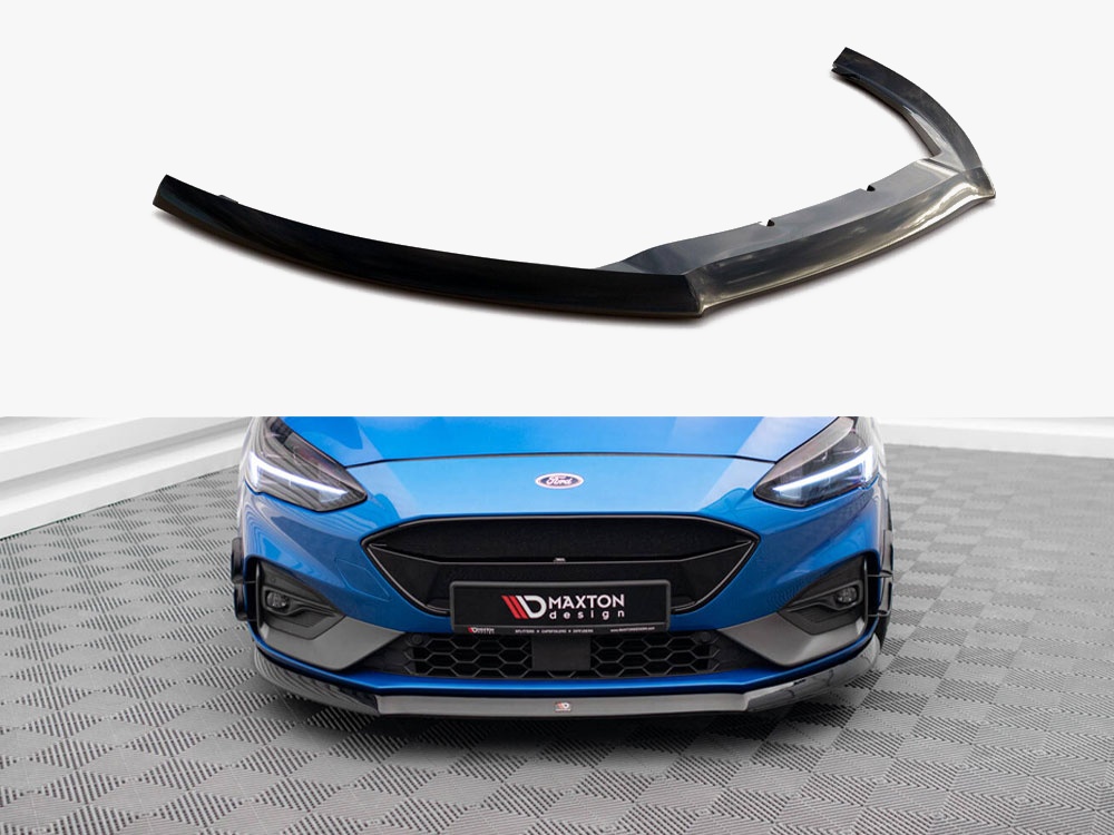 Front Splitter V.8 Ford Focus ST / ST-Line Mk 4 - Maxton Design UK