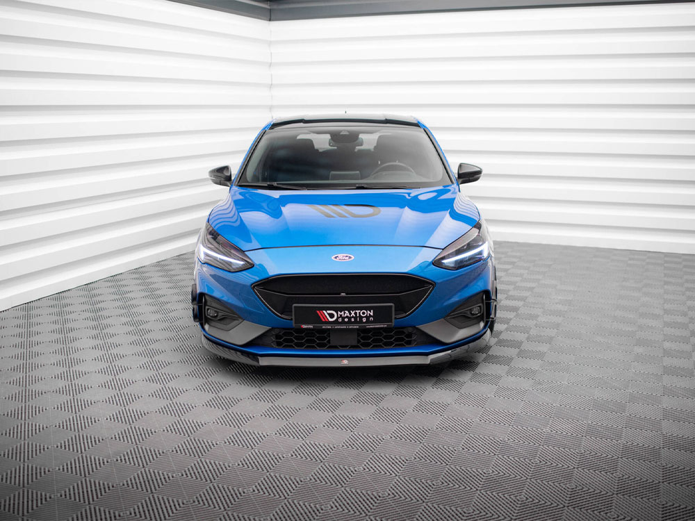 Front Splitter V.8 Ford Focus ST / ST-Line Mk 4 - Maxton Design UK