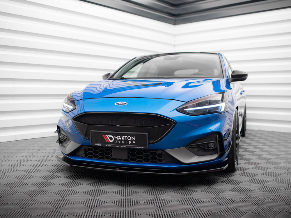 Front Splitter V.6 Ford Focus ST / ST-Line Mk 4 - Maxton Design UK